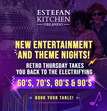 Estefan Kitchen Orlando Restaurant at Sunset Walk in Kissimmee